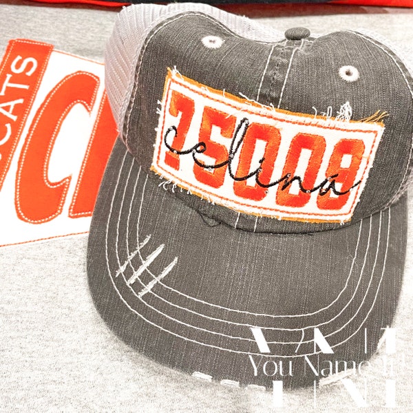 Zip Code Hats - Etsy