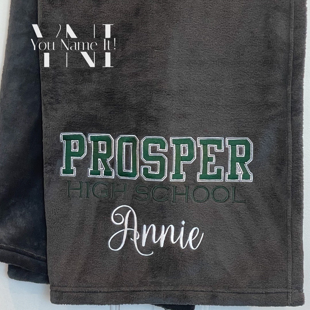 Custom School Team Organization Personalized Blanket - Etsy