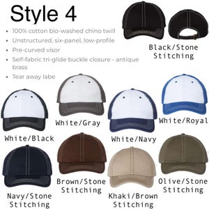 School Spirit Colorblock Hat (0004) - Etsy