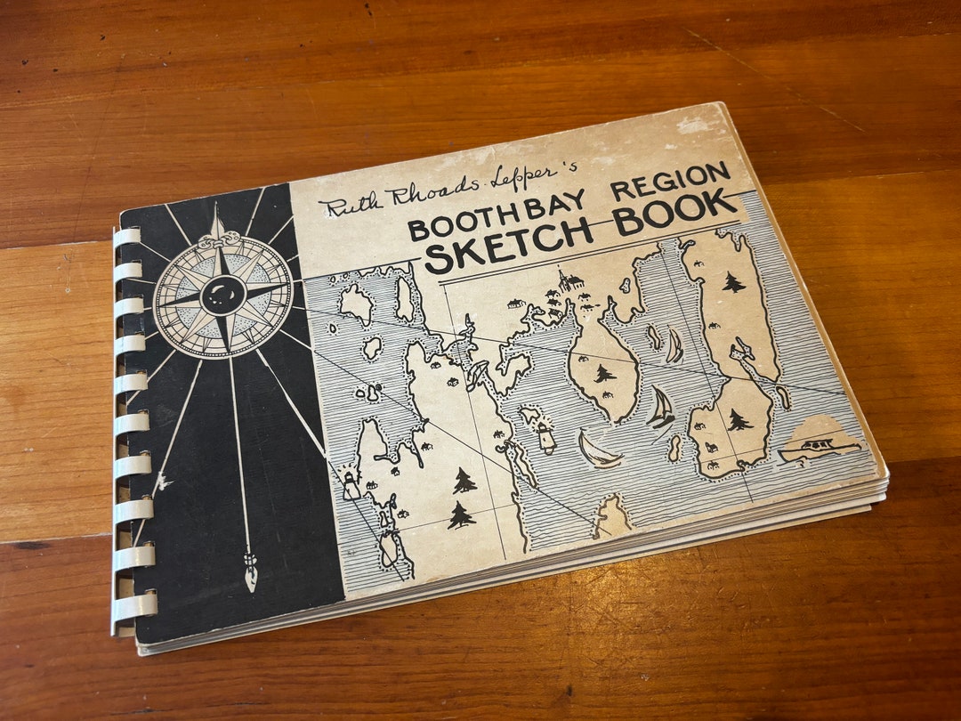 Ruth Rhoads Lepper's Boothbay Region Sketchbook Maine - Etsy