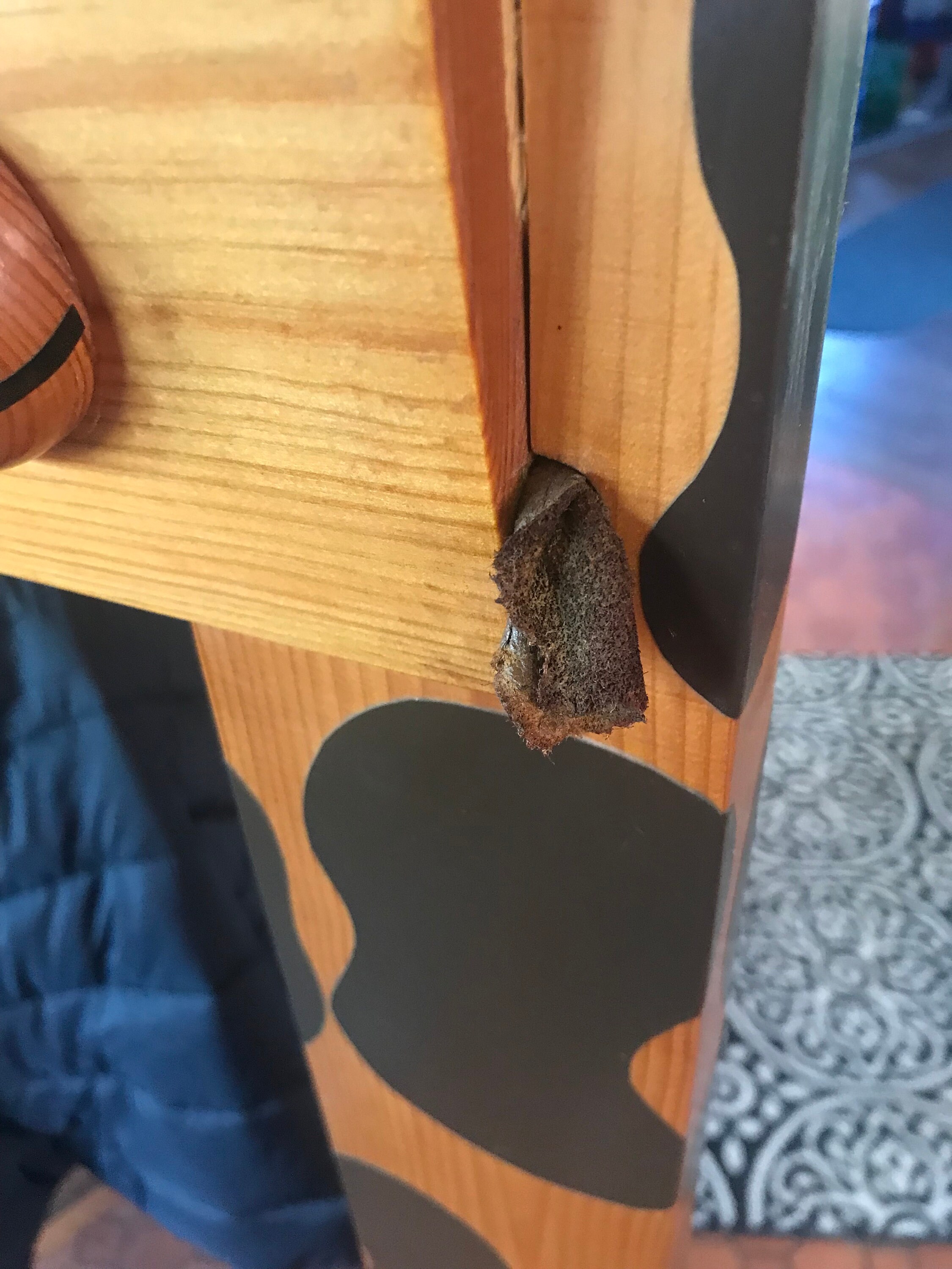 Large almost 5 Foot Tall Vintage 1960s Mid-century Wooden - Etsy