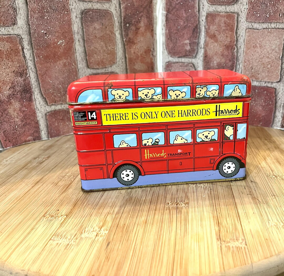 Harrod's Knightsbridge London England Double Decker Teddy Bear Bus ...