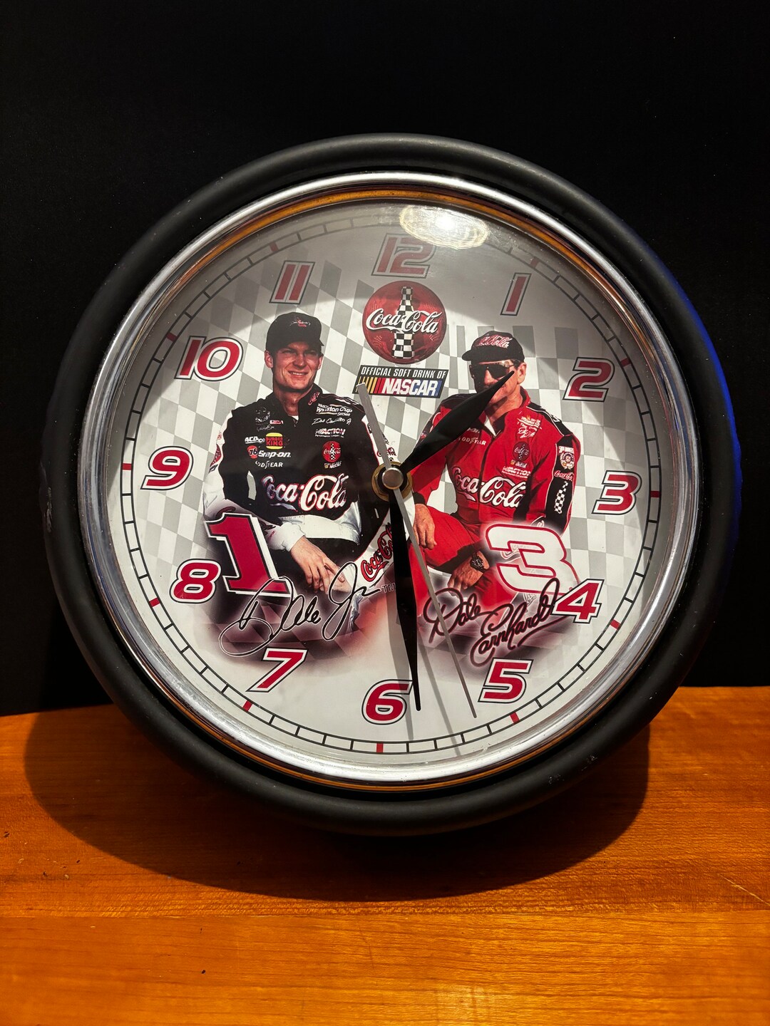 Dale Earnhardt Dale Jr Clock NASCAR - Etsy