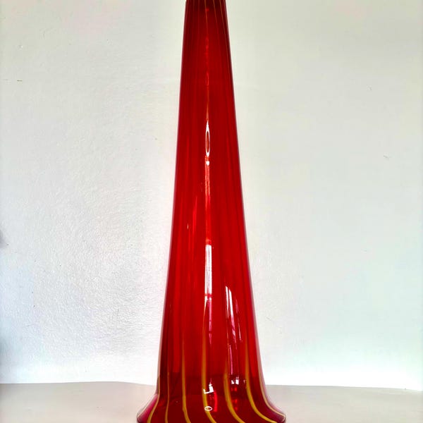 Murano Vintage Floor Vase - Etsy