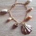 Real Shell Bracelet Gold Shell Bracelet Gold Plated Shell Bracelet ...