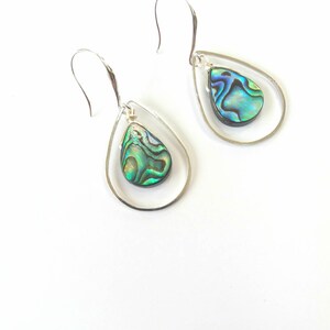 Abalone Shell Earrings Real Abalone Earrings Abalone Jewelry Abalone ...