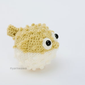 Crochet Pattern Boris the Pufferfish Amigurumi PDF Pattern, Sea ...