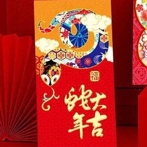 Set of 30 - 5 Designs - CNY Red Packet - Year of the Snake - 2025 ...