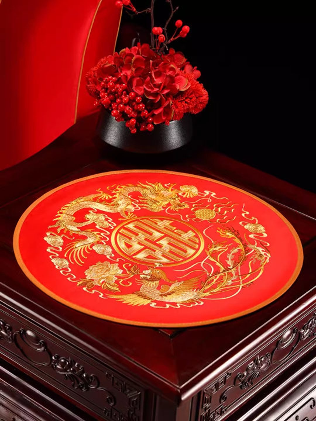 Chinese Wedding Table Centerpiece Dragon and Phoenix - Etsy
