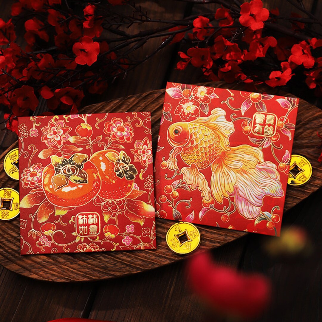 Set of 30 - 6 Designs - CNY Red Packet - Class Designs - 2026 Chinese ...