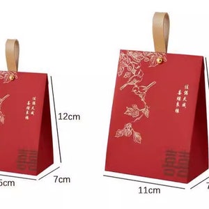 10 X Wedding Favor Box - Double Happiness - Chinese Wedding - 2 Love ...