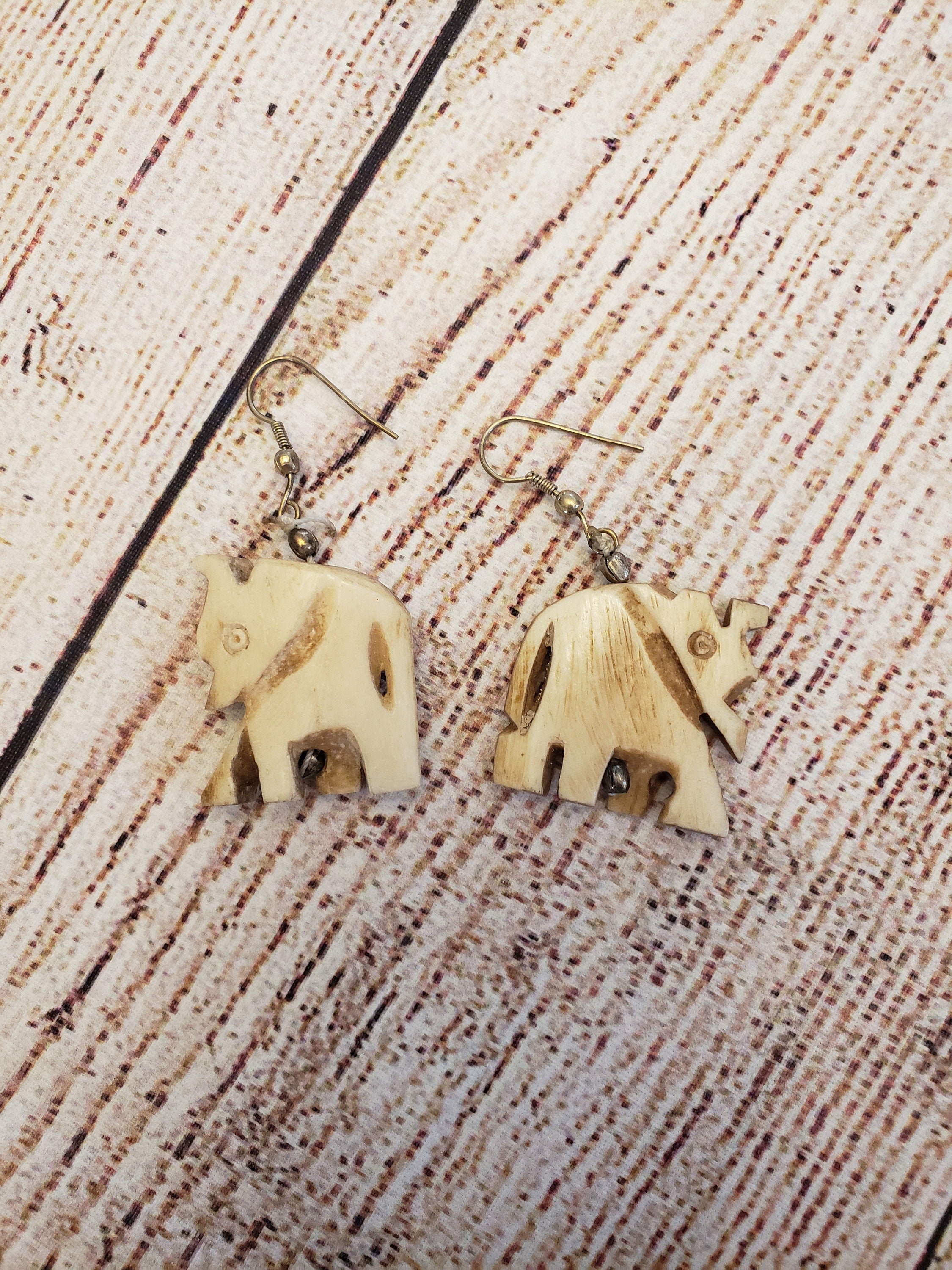 EEE3 Gorgeous Bone and Black Tribal Indian Necklace With - Etsy