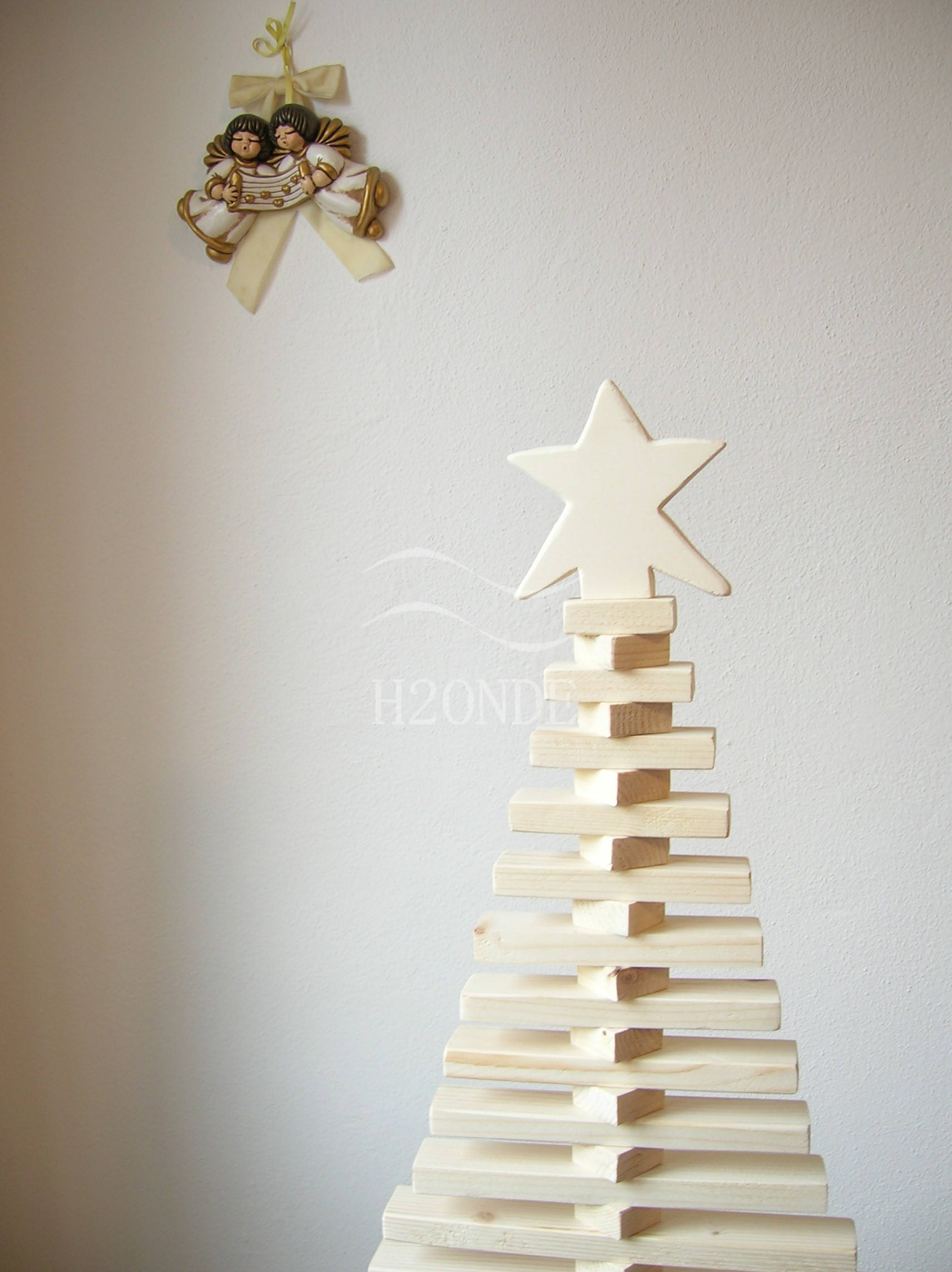 Wooden Christmas Tree Wood Scandinavian Xmas Modern Coastal - Etsy Canada