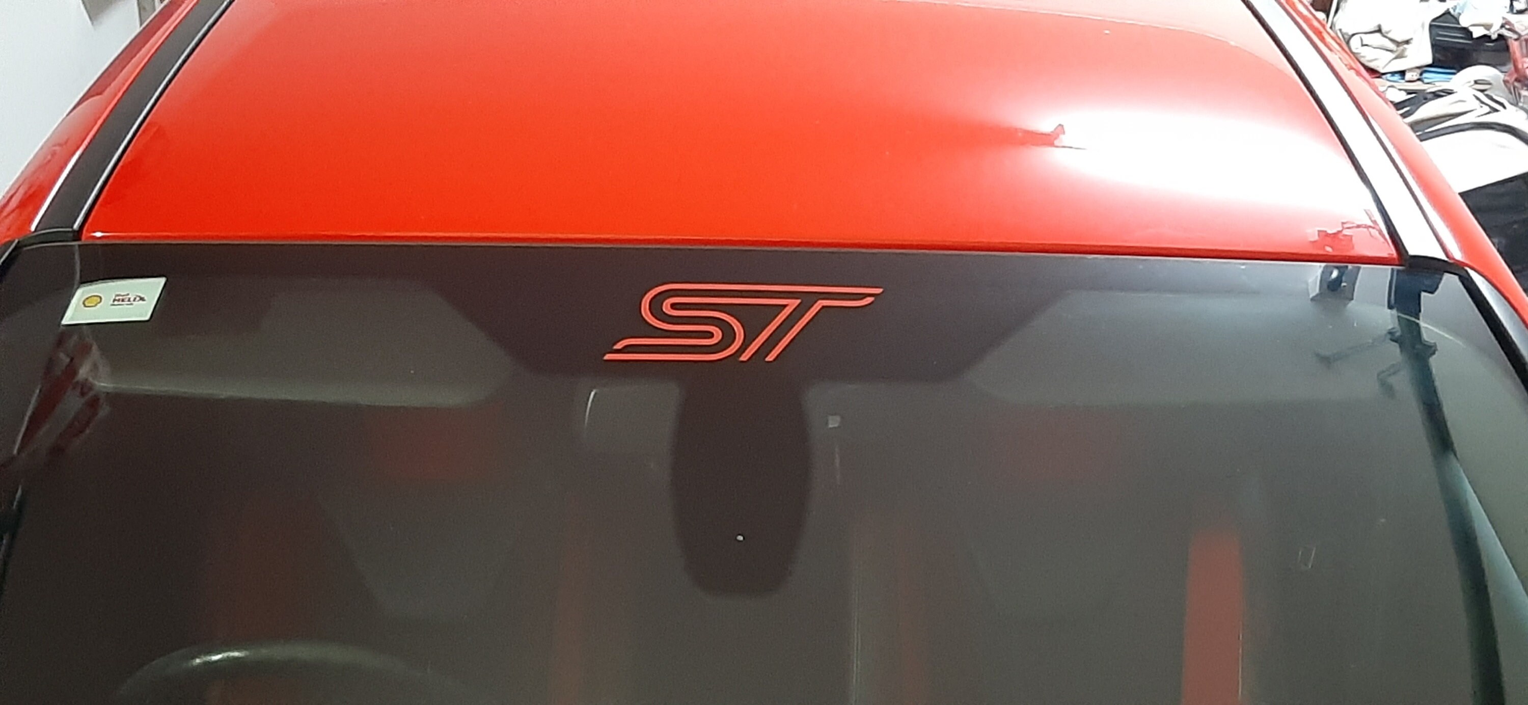 Ford Focus / Fiesta ST Logo Vinyl Cut Decal 213mm X 85mm - Etsy Ireland