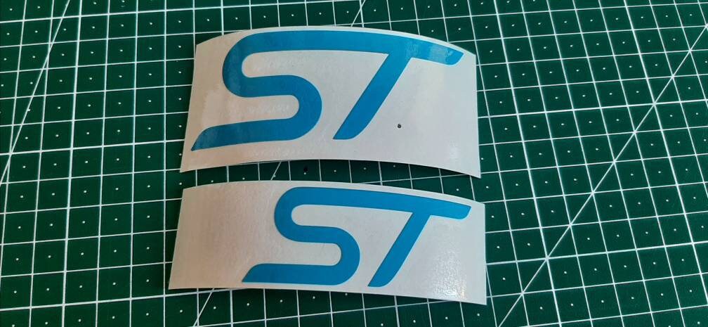 Focus ST Badge Inlay Set Front and Back 2012 2018 - Etsy
