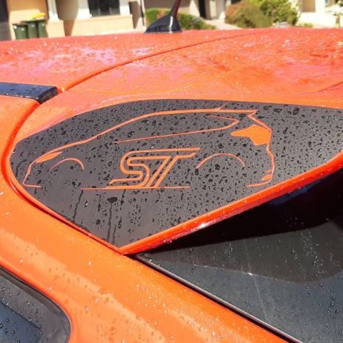 Ford Focus ST Silhouette Decal - Etsy Australia