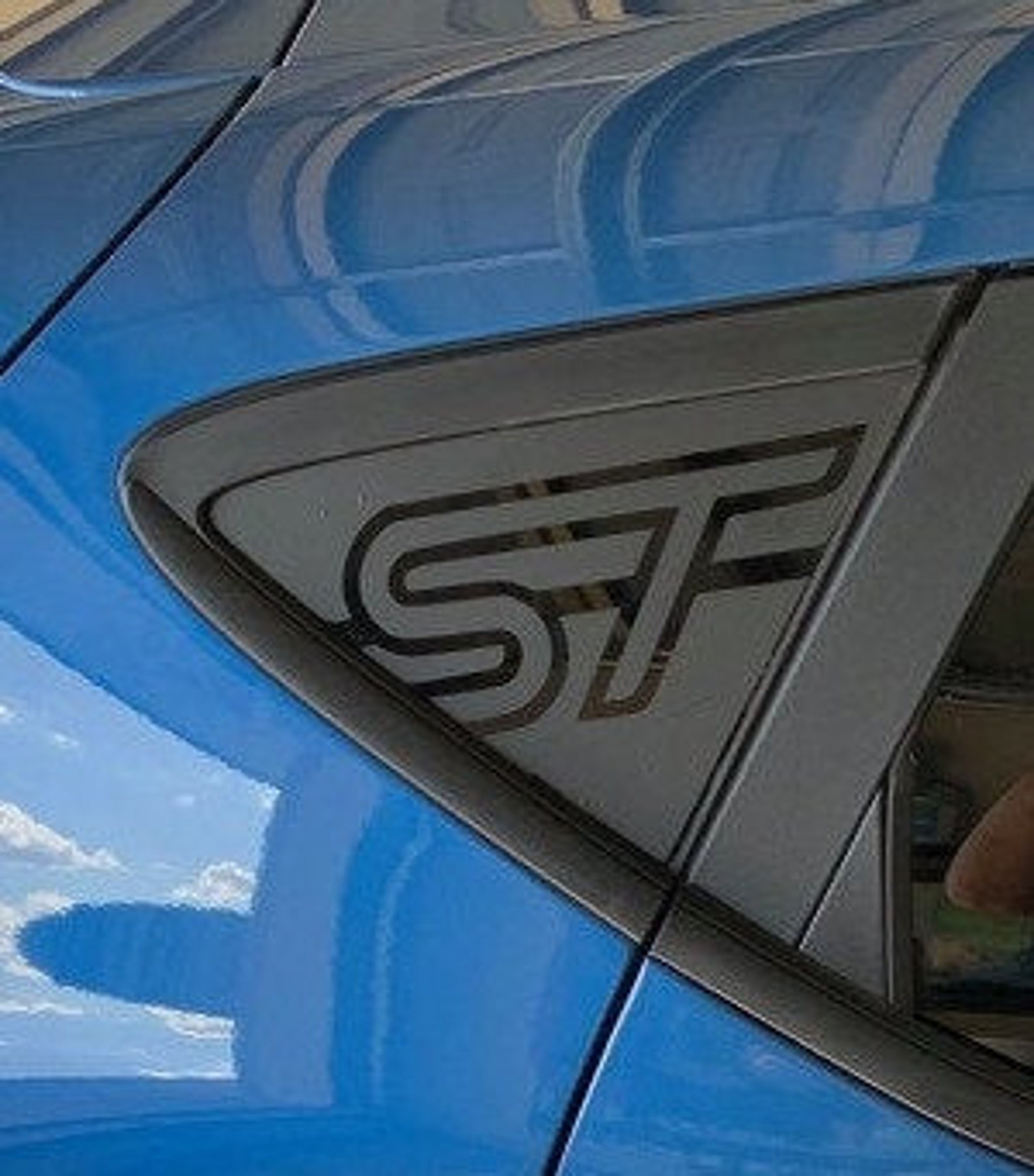 X2 Ford Fiesta ST MK8 2020-on Rear Corner Window Decal - Etsy