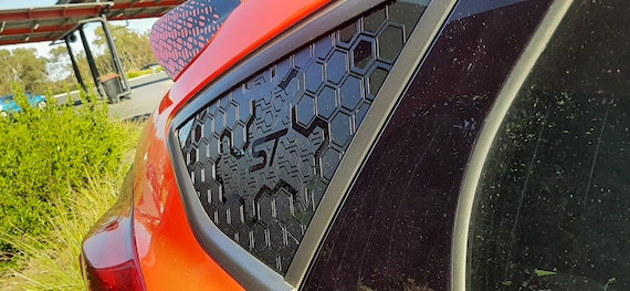 X2 Ford Focus Corner Window Sticker Decal. 2012-2018 Hexagons | Etsy UK