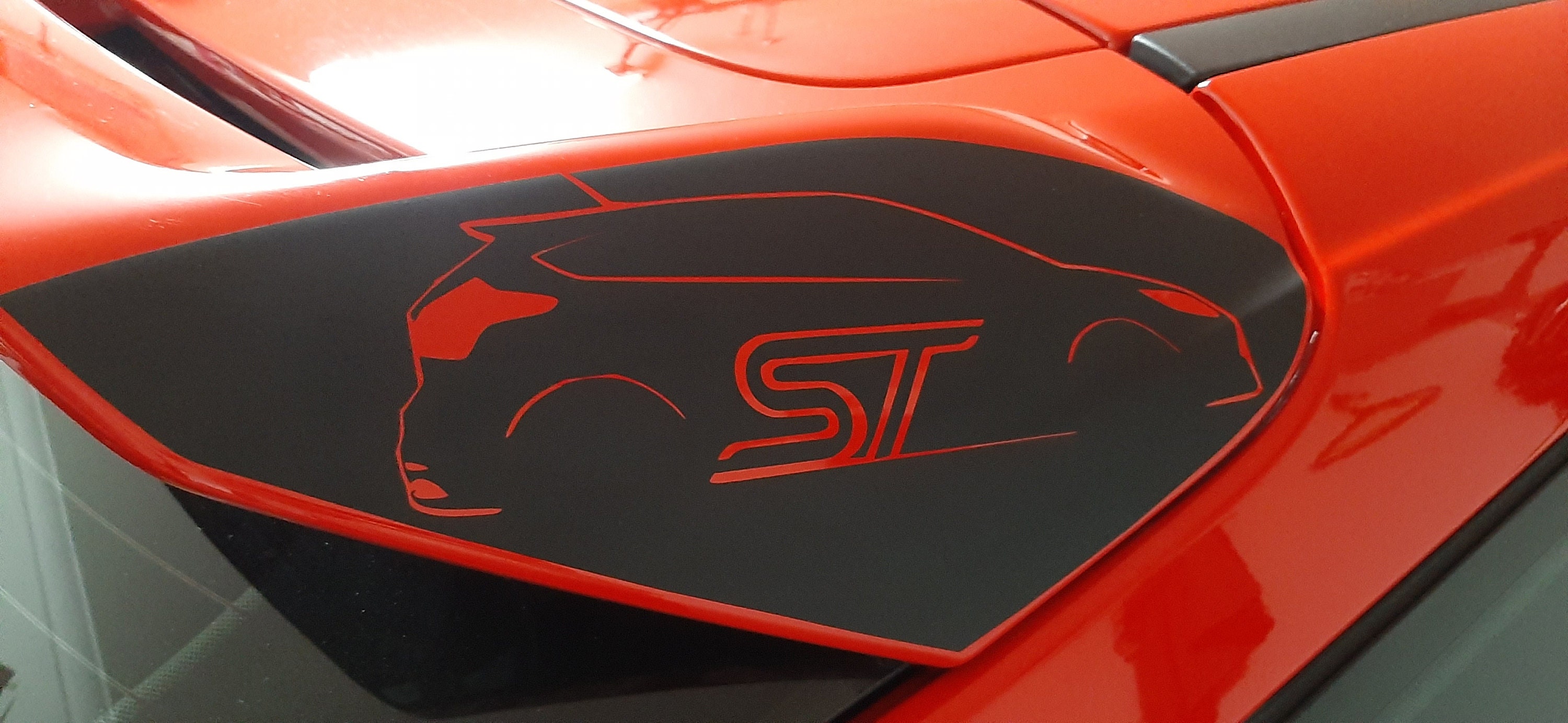 X2 Ford Focus ST Spoiler/wing Sticker Decal. 2012-2018 | Etsy