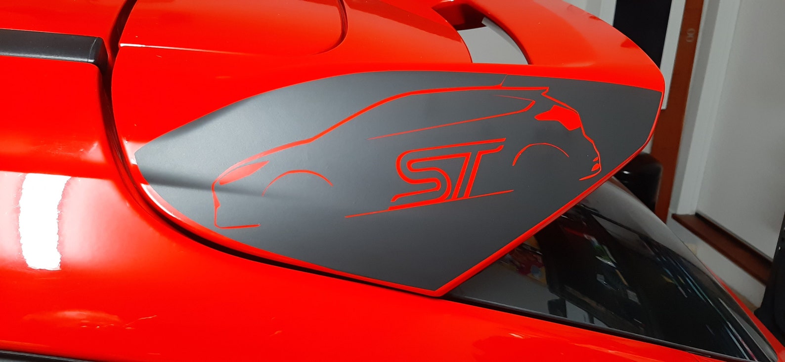 X2 Ford Focus ST Spoiler/wing Sticker Decal. 2012-2018 - Etsy