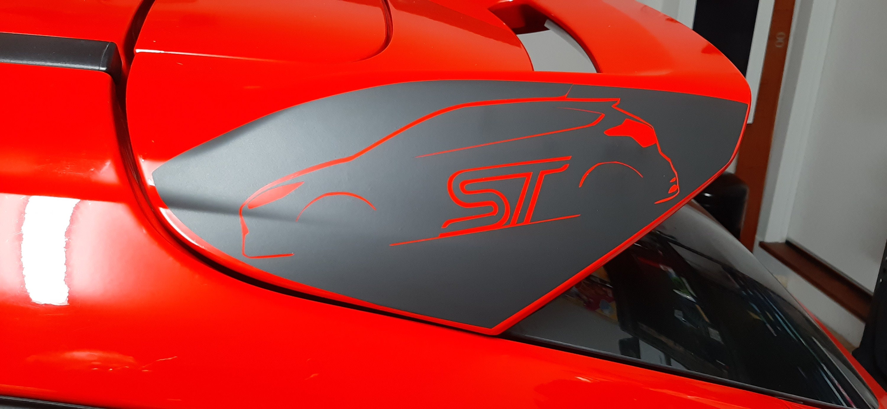 X2 Ford Focus ST Spoiler/wing Sticker Decal. 2012-2018 | Etsy