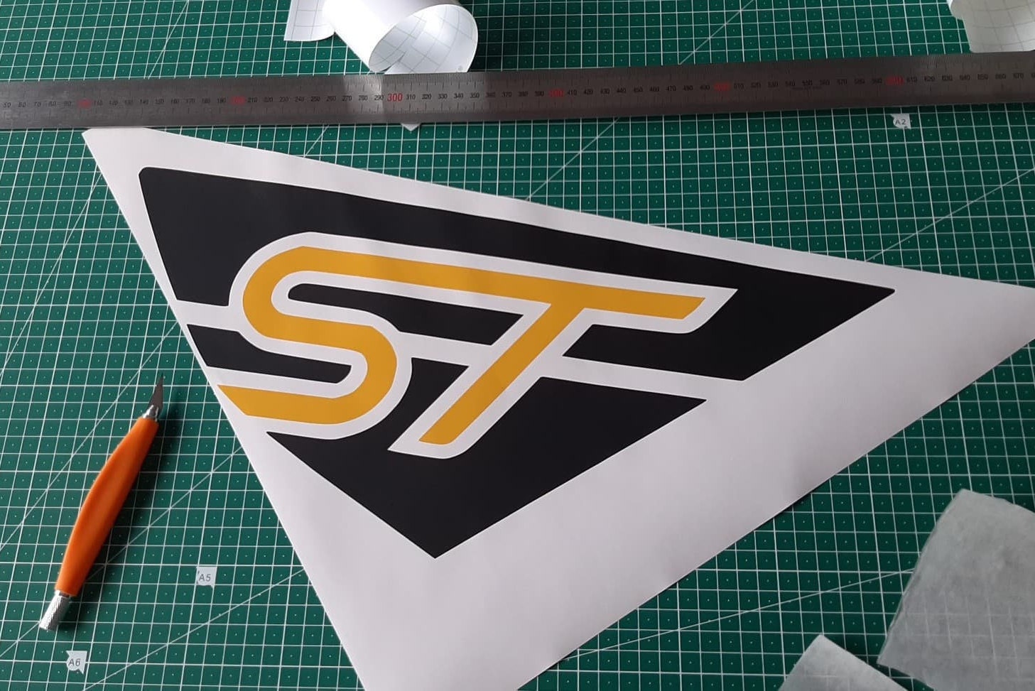 X2 Ford Focus Corner Window Sticker Decal. 2012-2018 | Etsy