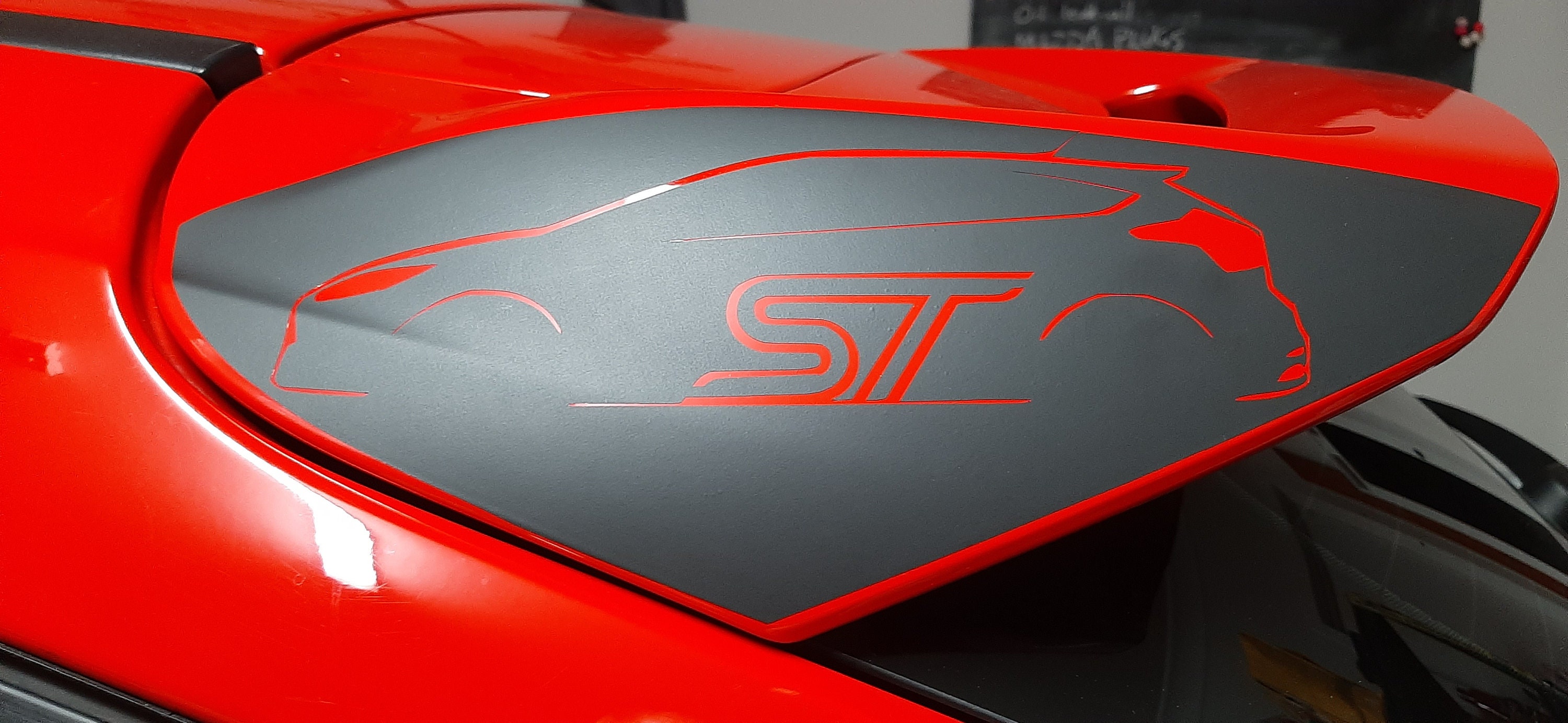 X2 Ford Focus ST Spoiler/wing Sticker Decal. 2012-2018 | Etsy