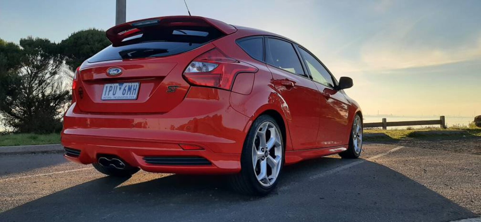 Focus ST Badge Inlay Set Front and Back 2012 2018 | Etsy