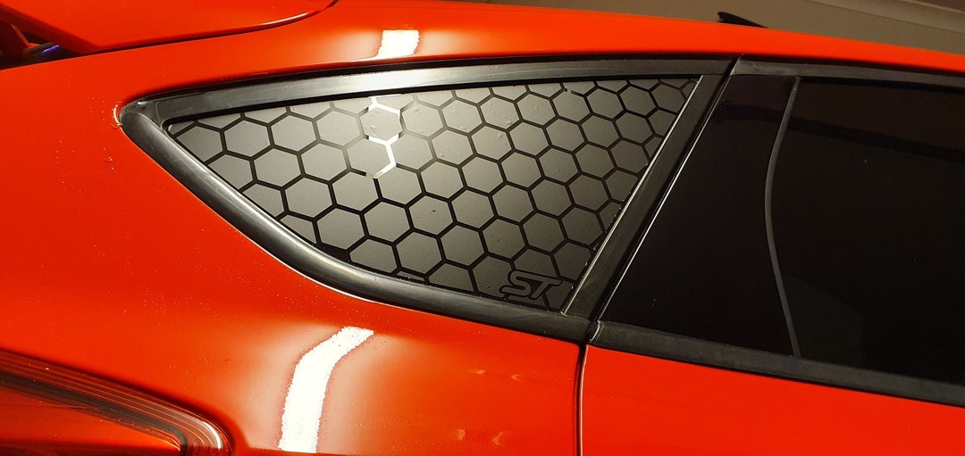 X2 Hexagons Ford Focus Corner Window Sticker, Decal. 2012-2018 - Etsy