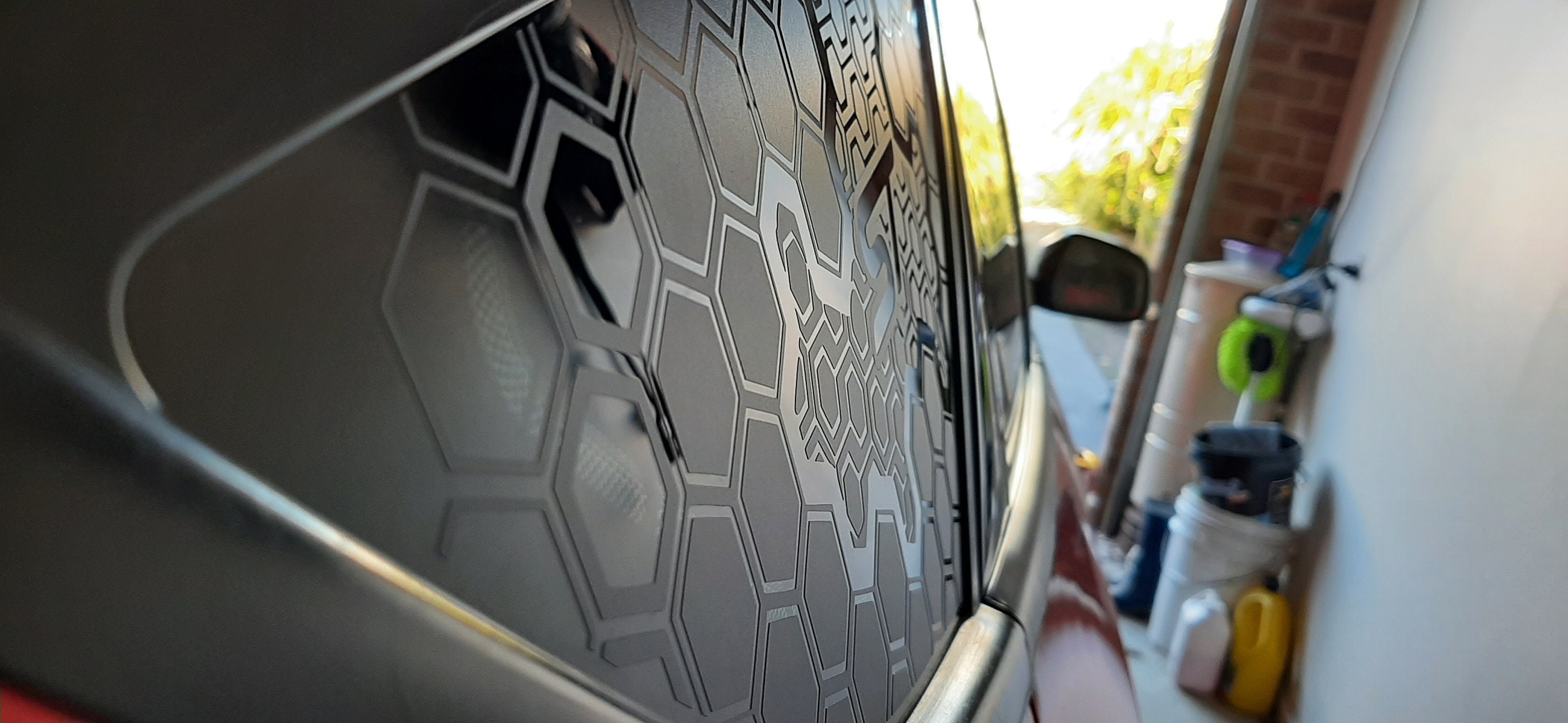 X2 Ford Focus Corner Window Sticker Decal. 2012-2018 Hexagons - Etsy ...