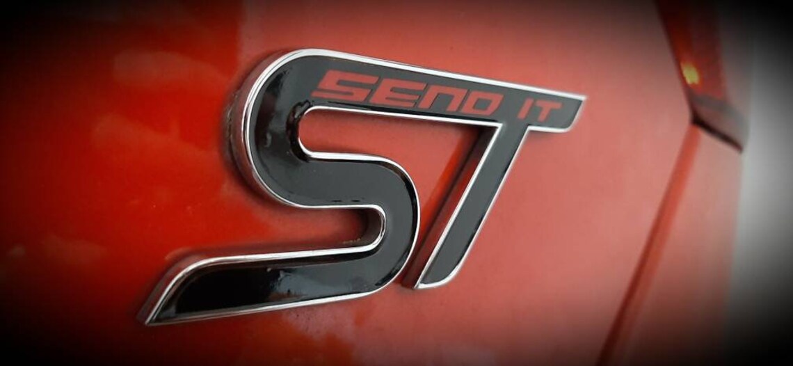 Focus ST Badge Inlay Set Front and Back 2012 2018 | Etsy