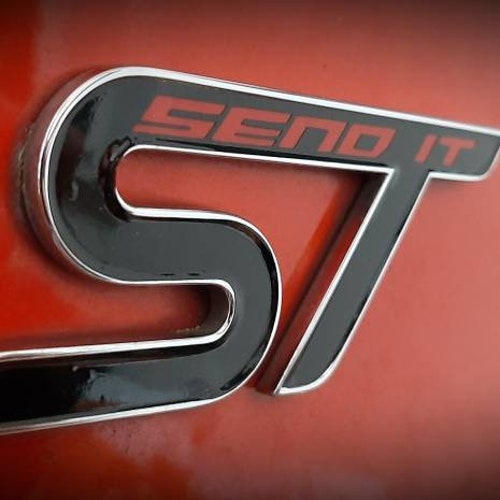 Focus ST Badge Inlay Set Front and Back 2012 2018 | Etsy