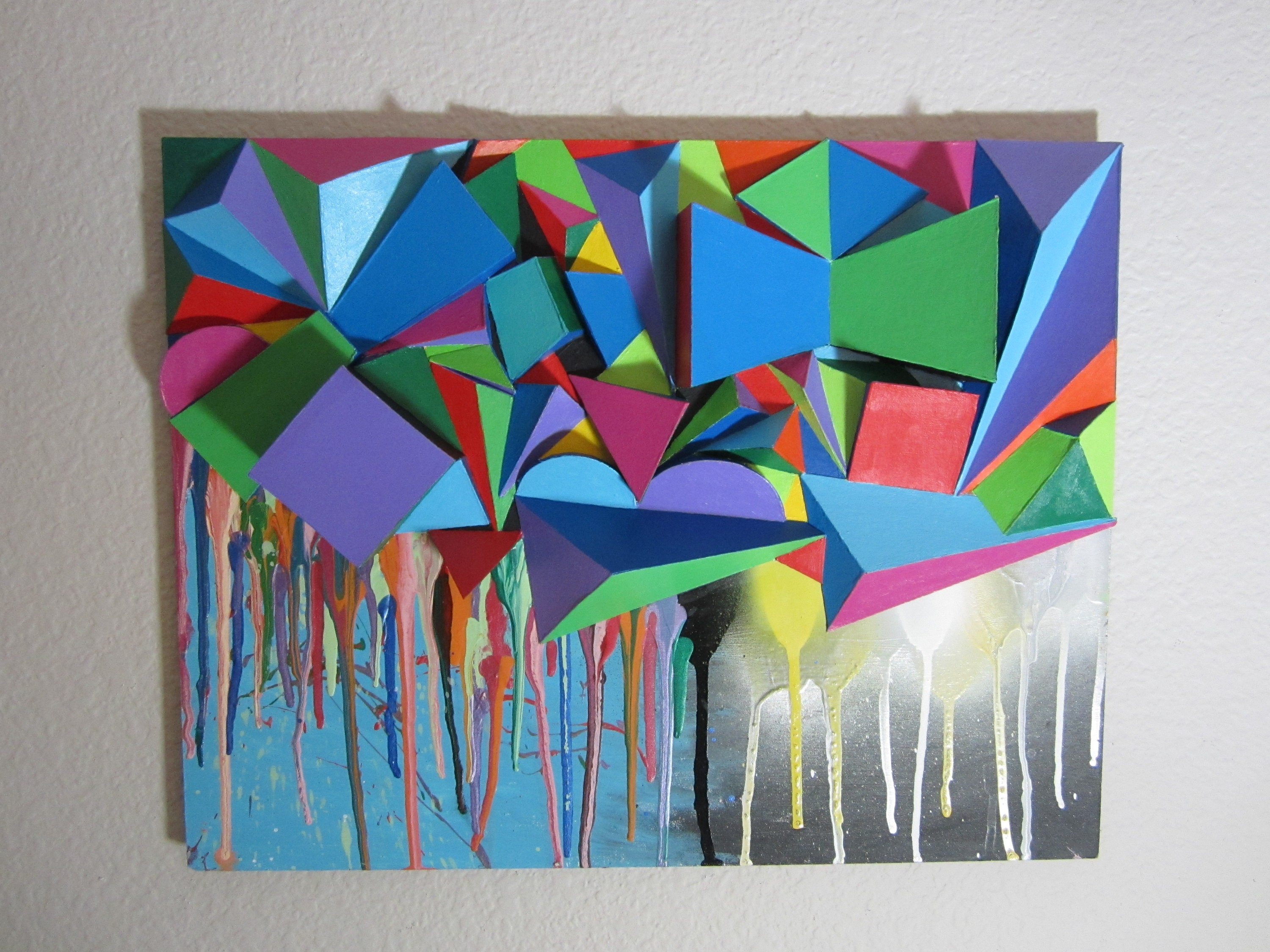 Downpour is an Original Art Painting, Sculpture, Wall Art, Pop Art ...