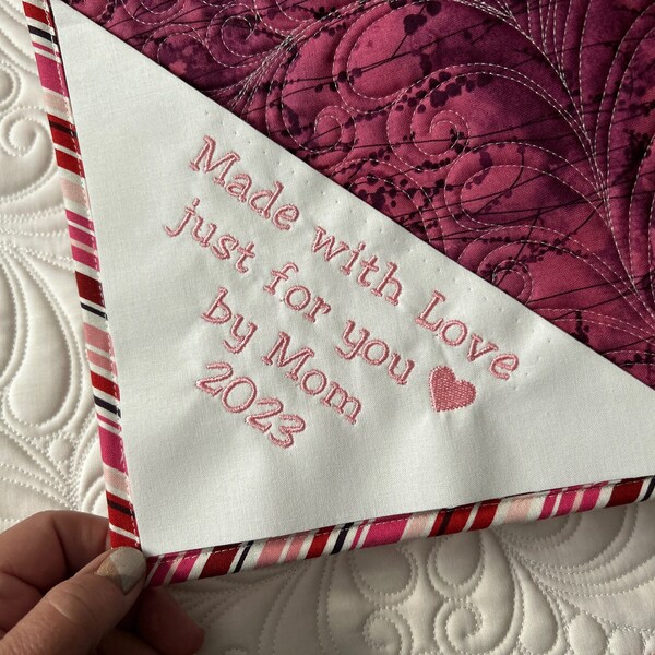 Embroidered Quilt Labels - Etsy