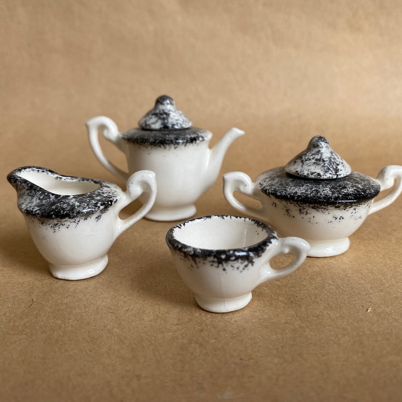 Miniature Tea Set - Etsy