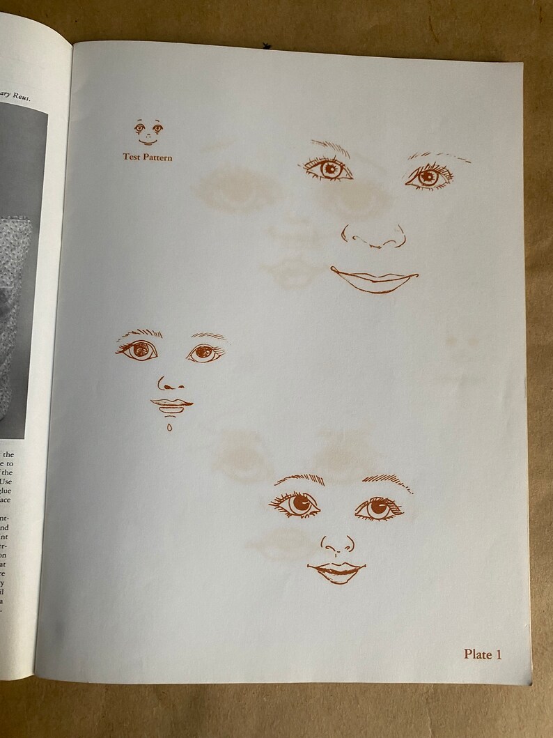 Another Pretty Face Transfer Faces for the Dollmaker by | Etsy