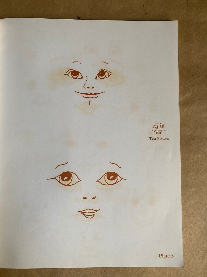 Another Pretty Face Transfer Faces for the Dollmaker by | Etsy