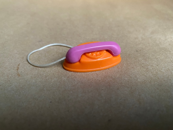 Barbie Plastic Rotary Telephone Orange and Pink 1970s | Etsy
