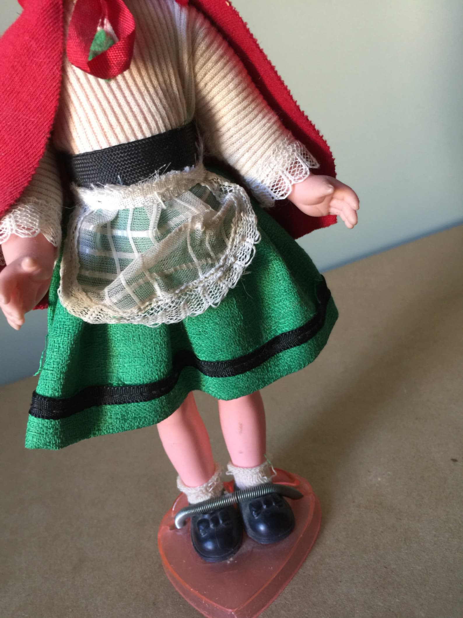 Knickerbocker Little Red Riding Hood Plastic Doll 1970s - Etsy