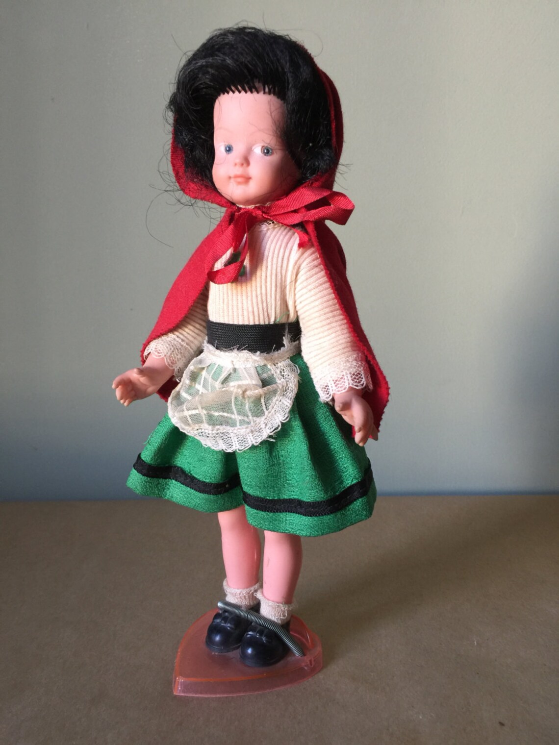 Knickerbocker Little Red Riding Hood Plastic Doll 1970s - Etsy
