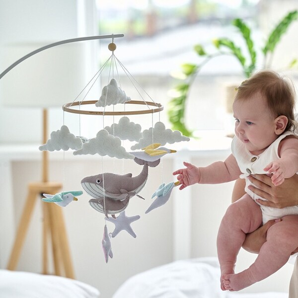 Whale Mobile - Etsy