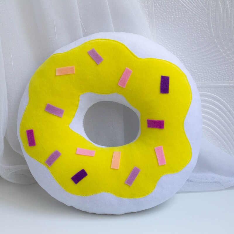Donut Pillow - Etsy