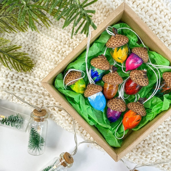 Acorn Ornaments - Etsy