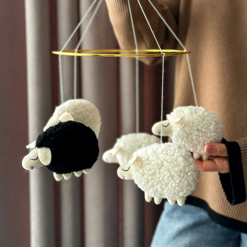 Sheep Mobile - Etsy