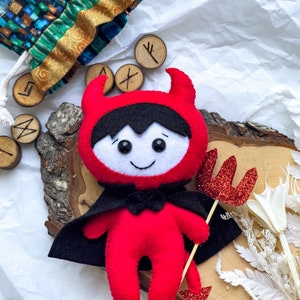 Red Devil Halloween Decor the Little Devil Halloween Decoration ...