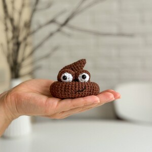 Handmade Crochet Poop, Funny Poop Gifts, Positive Gift for Family and ...