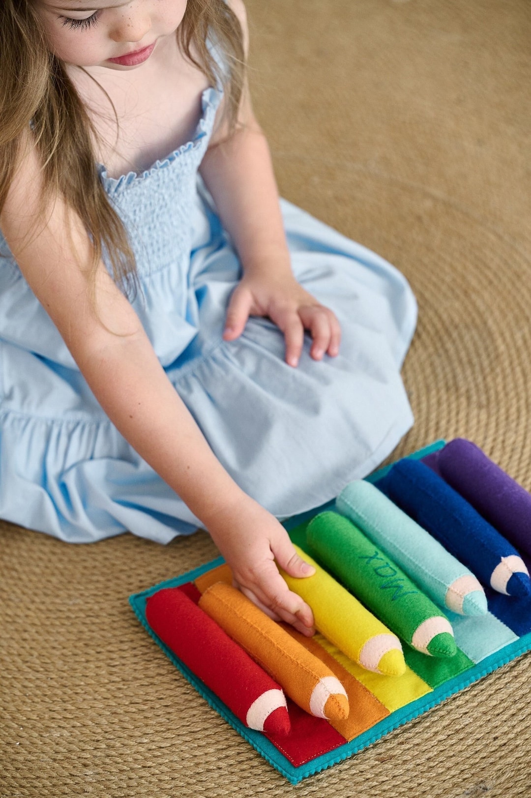 Color Matching Game, Montessori Busy Book Printable, Educational ...