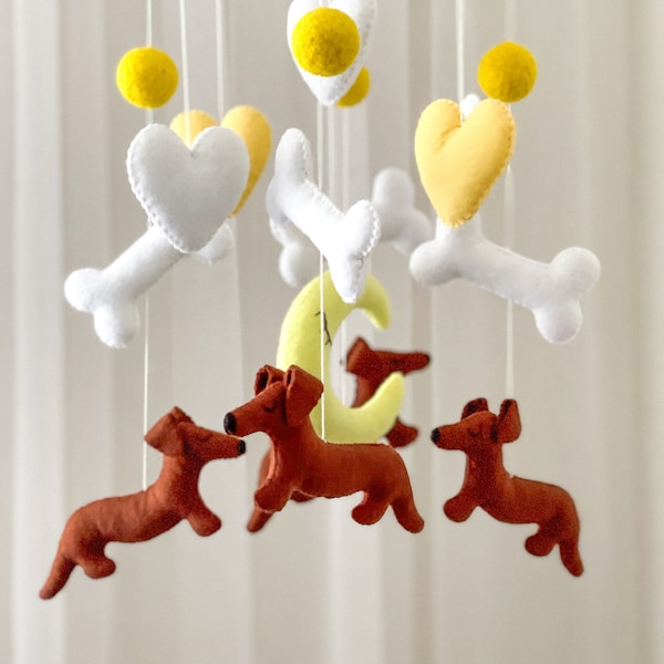 Dachshund Mobile - Etsy