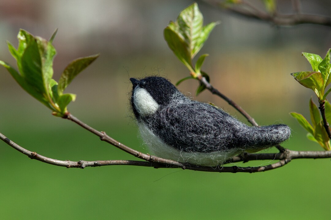 Wool Bird, Needle Felted Bird, Wool Bird Decoration, Bird Lover Gift ...