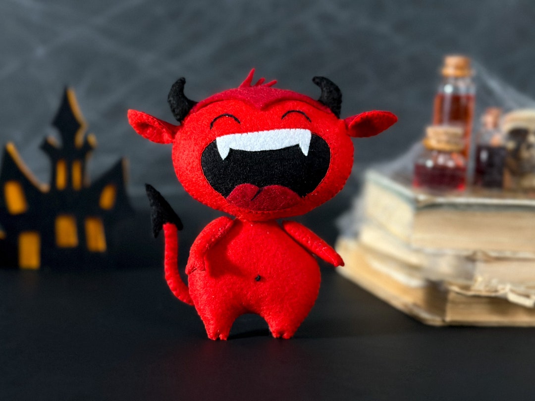 Halloween Devil, Halloween Decor, Halloween Ornament, Spooky Toy ...